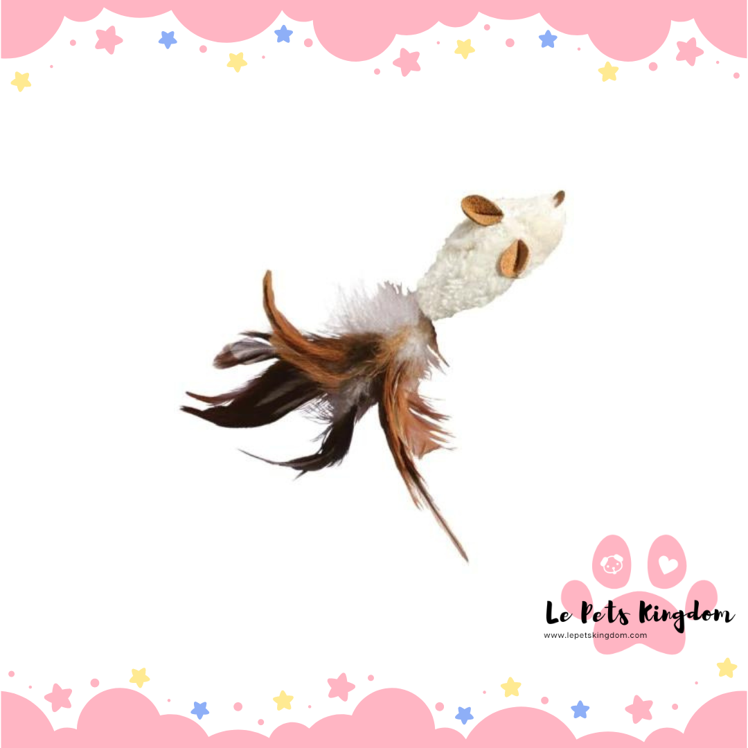 KONG Feather Mouse Refillable Catnip Cat Toy – Le Pets Kingdom
