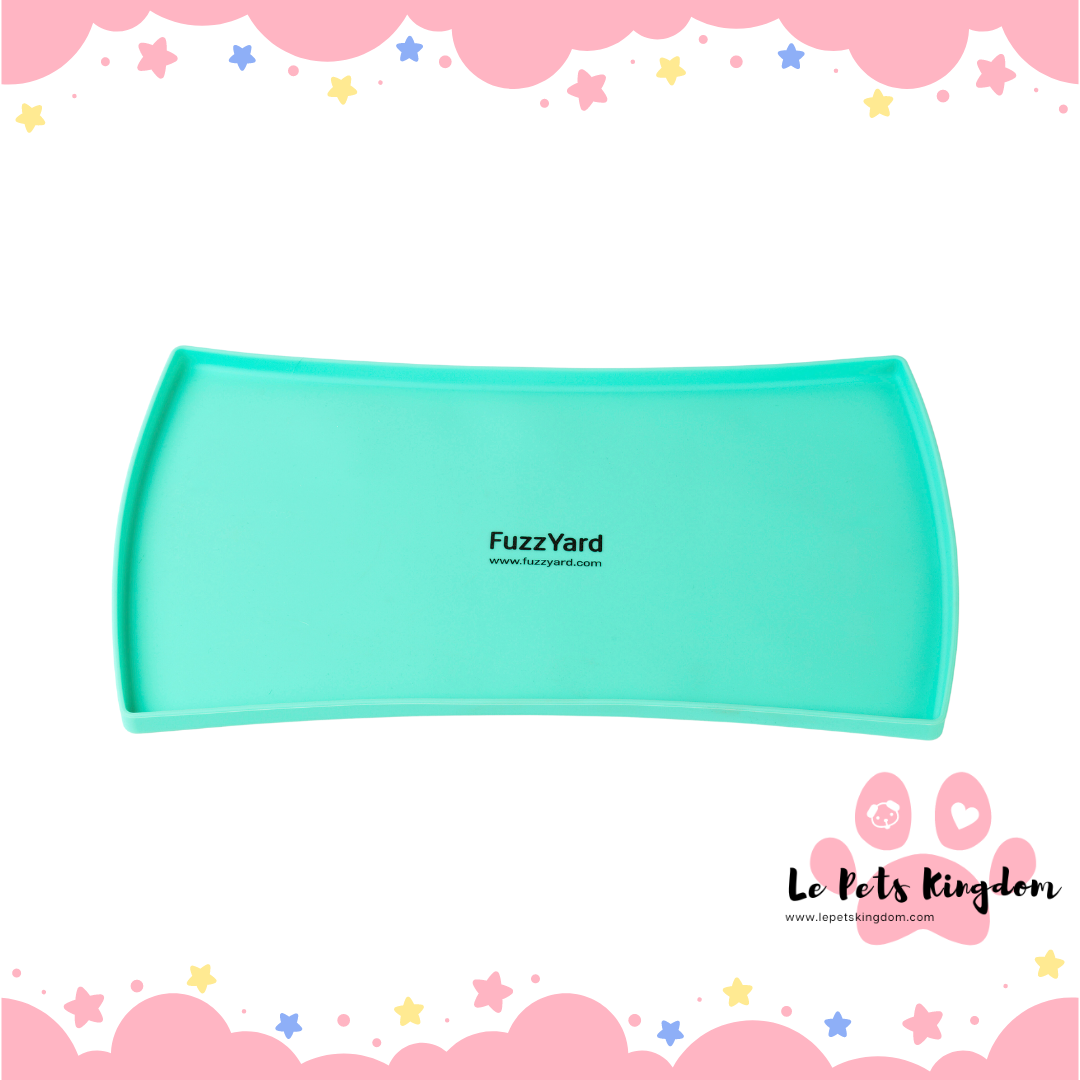 FuzzYard Silicone Feeding Mat (Teal) – Le Pets Kingdom